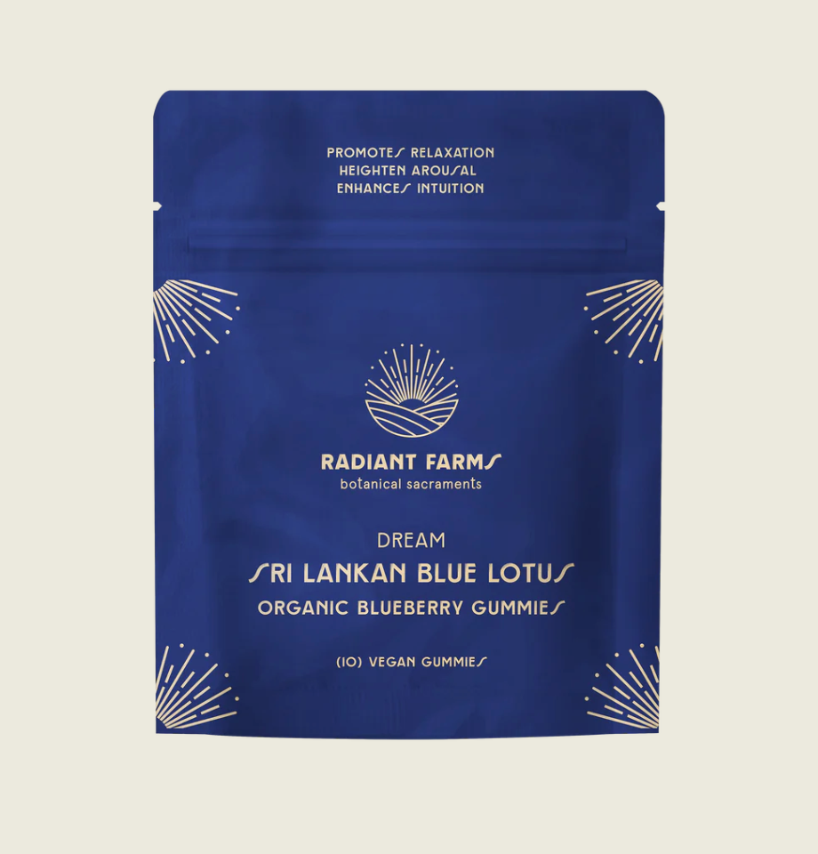 Blue Lotus Dream Gummies by Radiant Farms – Rosebud Woman
